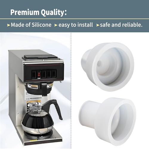 15 Pack 00600.1000 Faucet Silicone Rubber Seat Cup Replacement Parts, Compatible with Bunn Beverage Equipment
