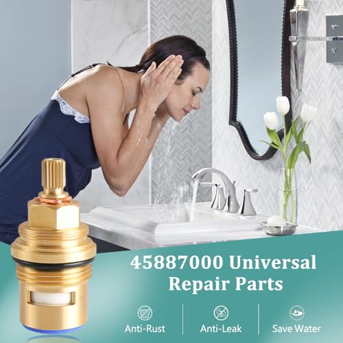 Ceramic Cartridge for Grohe 45887000, Faucet Cartridges Replacement Parts, Bathroom Faucet Cartridge Replacement, Cold Water for Ceramic Cartridges