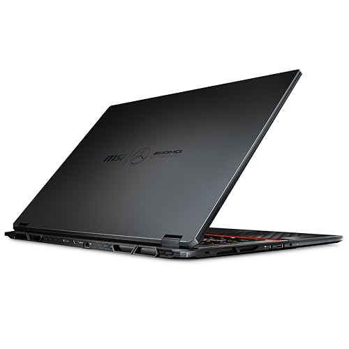 MSI Stealth 18 Mercedes AMG AI 18" UHD+ Mini-LED 120Hz Ultra Thin and Light Gaming Laptop, Intel Core Ultra9-185H, RTX 4080, 64GB DDR5, 2TB NVMe SSD, Windows 11 Pro, Stealth 18 AMG A1VHG-047CA