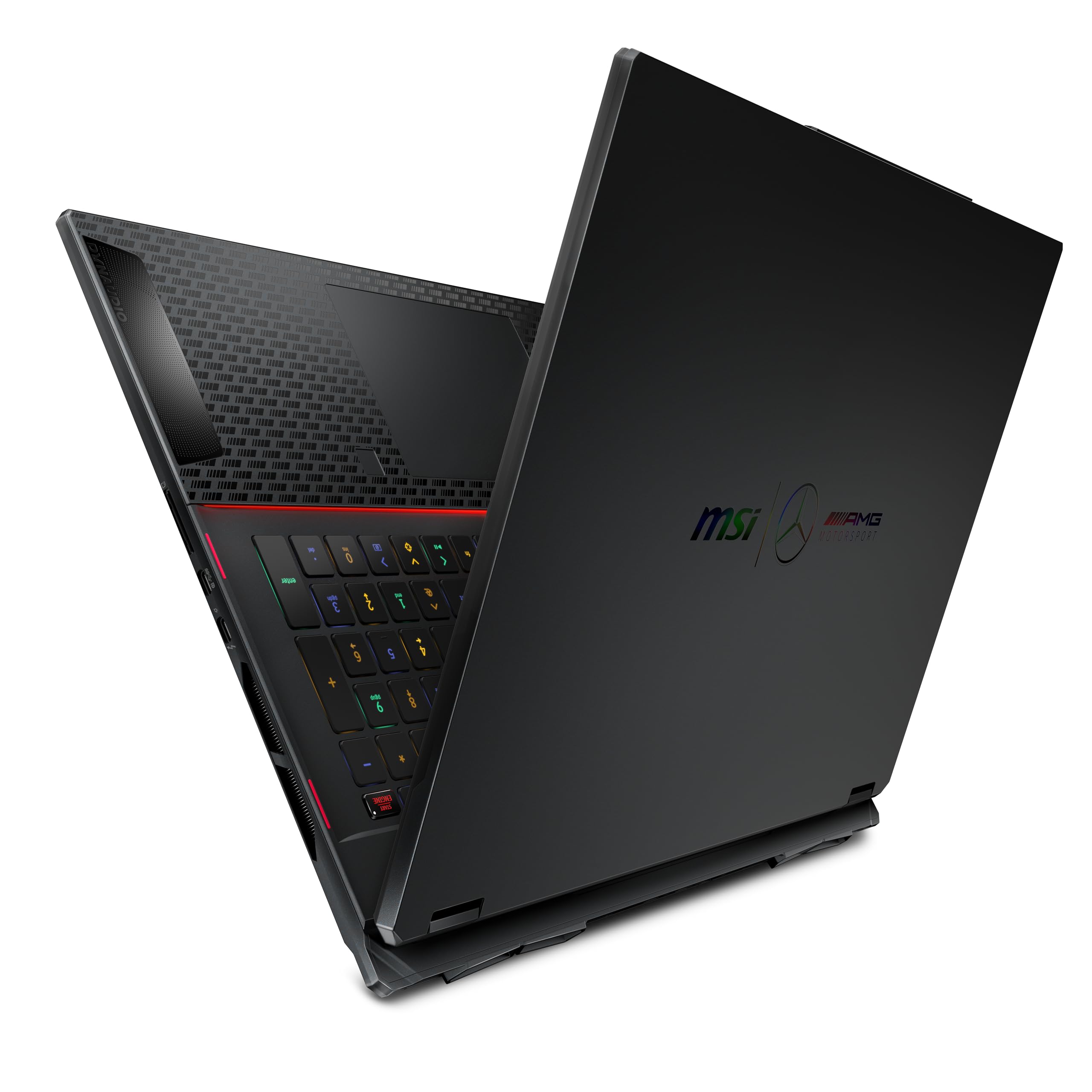 MSI Stealth 18 Mercedes AMG AI 18" UHD+ Mini-LED 120Hz Ultra Thin and Light Gaming Laptop, Intel Core Ultra9-185H, RTX 4080, 64GB DDR5, 2TB NVMe SSD, Windows 11 Pro, Stealth 18 AMG A1VHG-047CA