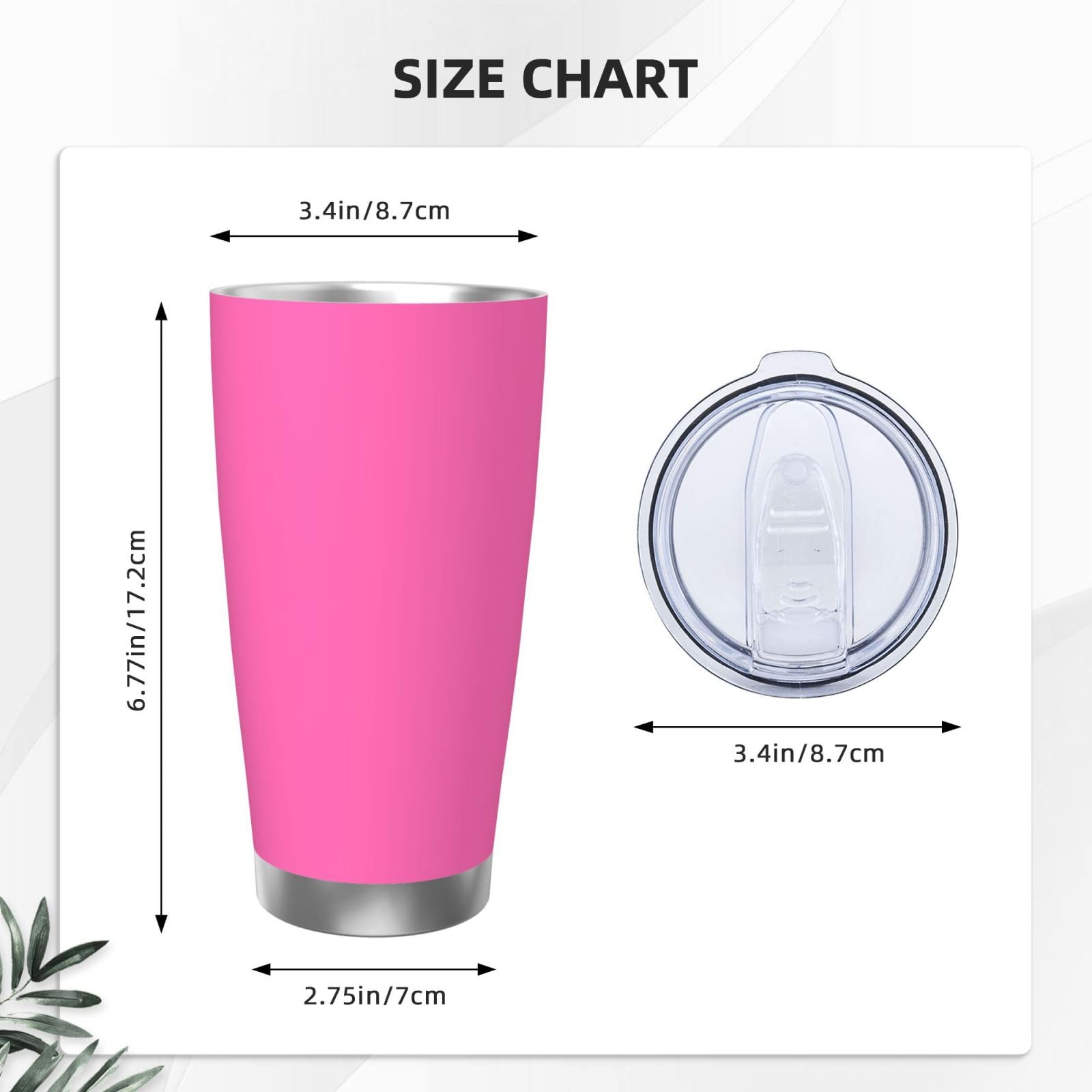 Personalized 20OZ Vacuum Car Cup, Custom Stainless Steel Coffee Mug with Lid Straw and straw cleaning strip, Customizable Drinking Travel Tumbler Cup with Heat and Cold preservation