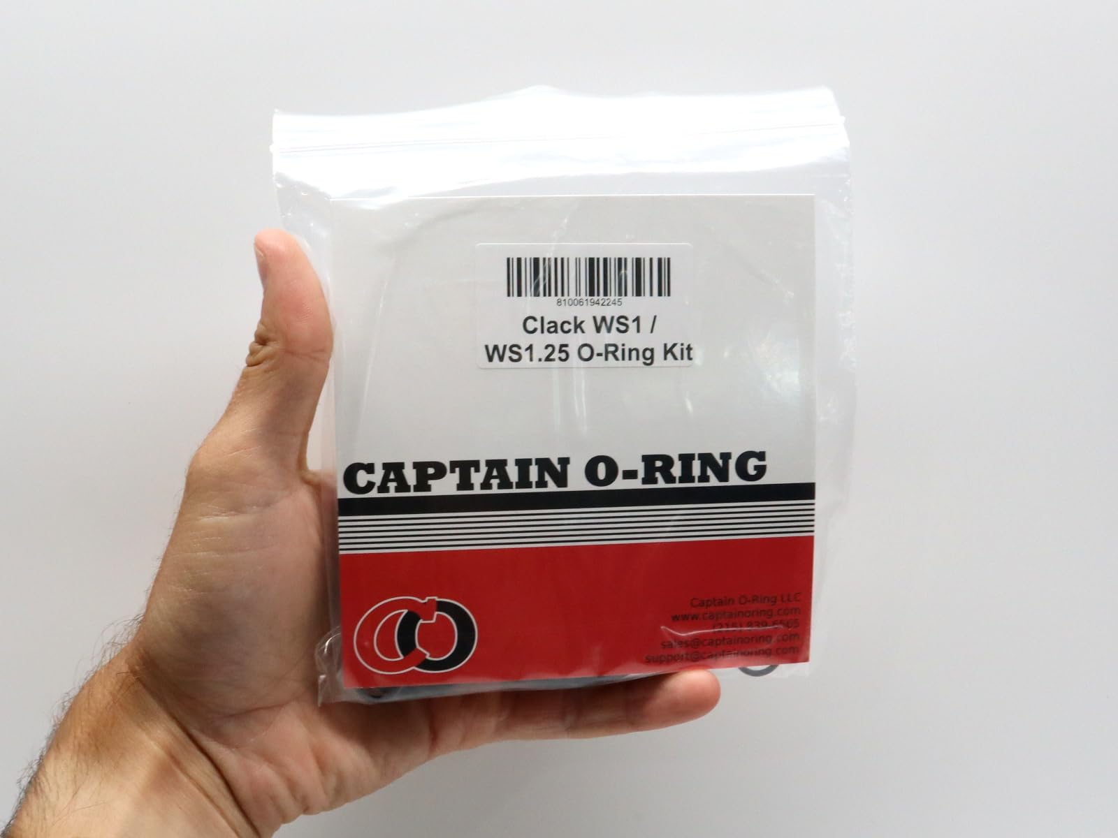 Captain O-Ring – Replacement O-Ring Kit for Clack WS1 / WS1.25 Water Softener