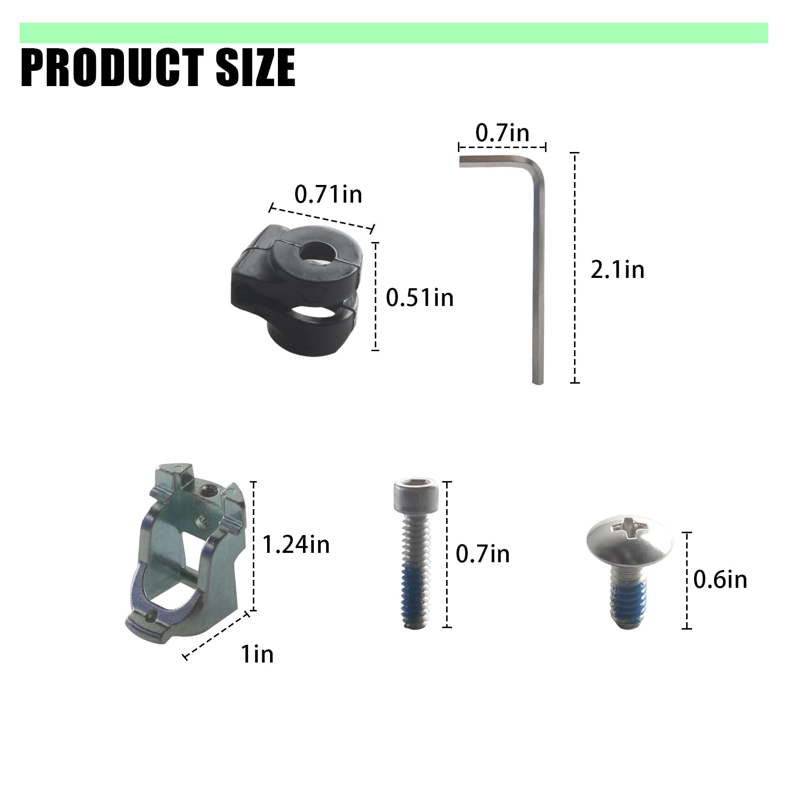 Replacement Handle Adapter Kit for Moen 100429, Single Handle Faucet Adapter Repair Kit for Moen 100429
