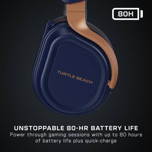 Turtle Beach Stealth 700 Gen 3 Wireless Multiplatform Amplified Gaming Headset for Xbox Series X|S, Xbox One, PC, PS5, Mobile β 60mm Drivers, AI Noise-Cancelling Mic, Bluetooth, 80-Hr Battery β Cobalt
