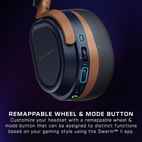 Turtle Beach Stealth 700 Gen 3 Wireless Multiplatform Amplified Gaming Headset for Xbox Series X|S, Xbox One, PC, PS5, Mobile β 60mm Drivers, AI Noise-Cancelling Mic, Bluetooth, 80-Hr Battery β Cobalt
