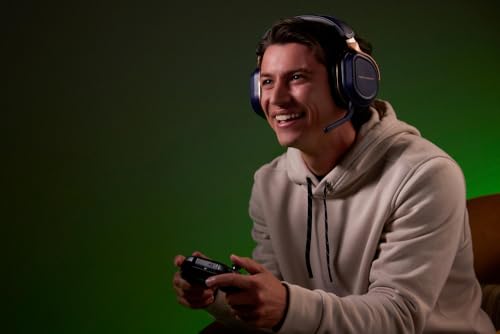 Turtle Beach Stealth 700 Gen 3 Wireless Multiplatform Amplified Gaming Headset for Xbox Series X|S, Xbox One, PC, PS5, Mobile β 60mm Drivers, AI Noise-Cancelling Mic, Bluetooth, 80-Hr Battery β Cobalt