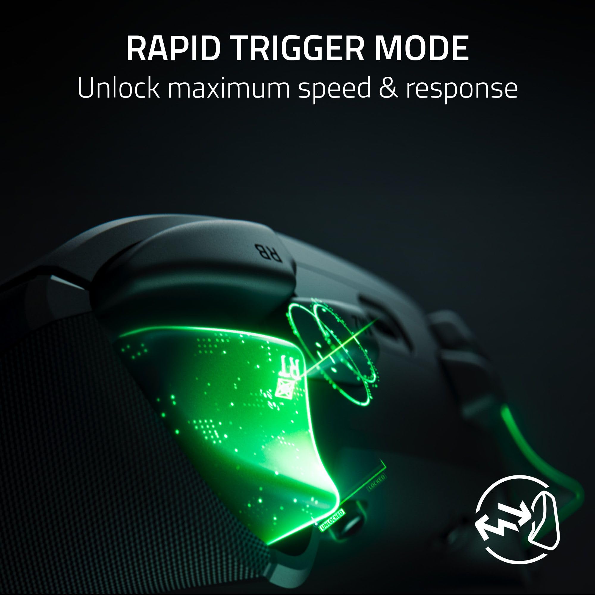 Razer Wolverine V3 Pro Wireless Gaming Controller: Licensed for Xbox Series X|S, Xbox One, Windows PC - 6 Remappable Buttons - Fast Triggers - Customizable Thumbsticks - Wired Tournament Mode - Black