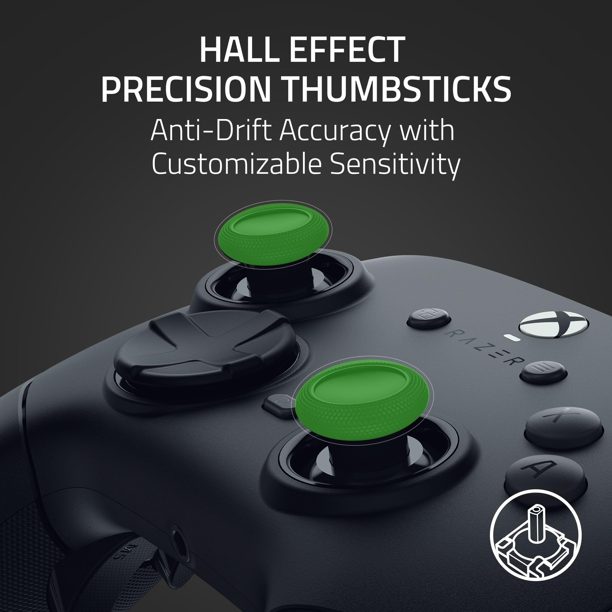 Razer Wolverine V3 Tournament Edition Wired Gaming Controller: Licensed for Xbox Series X|S, Xbox One, Windows PC - 6 Remappable Buttons - Fast Triggers - USB-C Cable - Wired Tournament Mode - Black