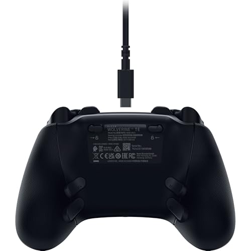Razer Wolverine V3 Tournament Edition Wired Gaming Controller: Licensed for Xbox Series X|S, Xbox One, Windows PC - 6 Remappable Buttons - Fast Triggers - USB-C Cable - Wired Tournament Mode - Black