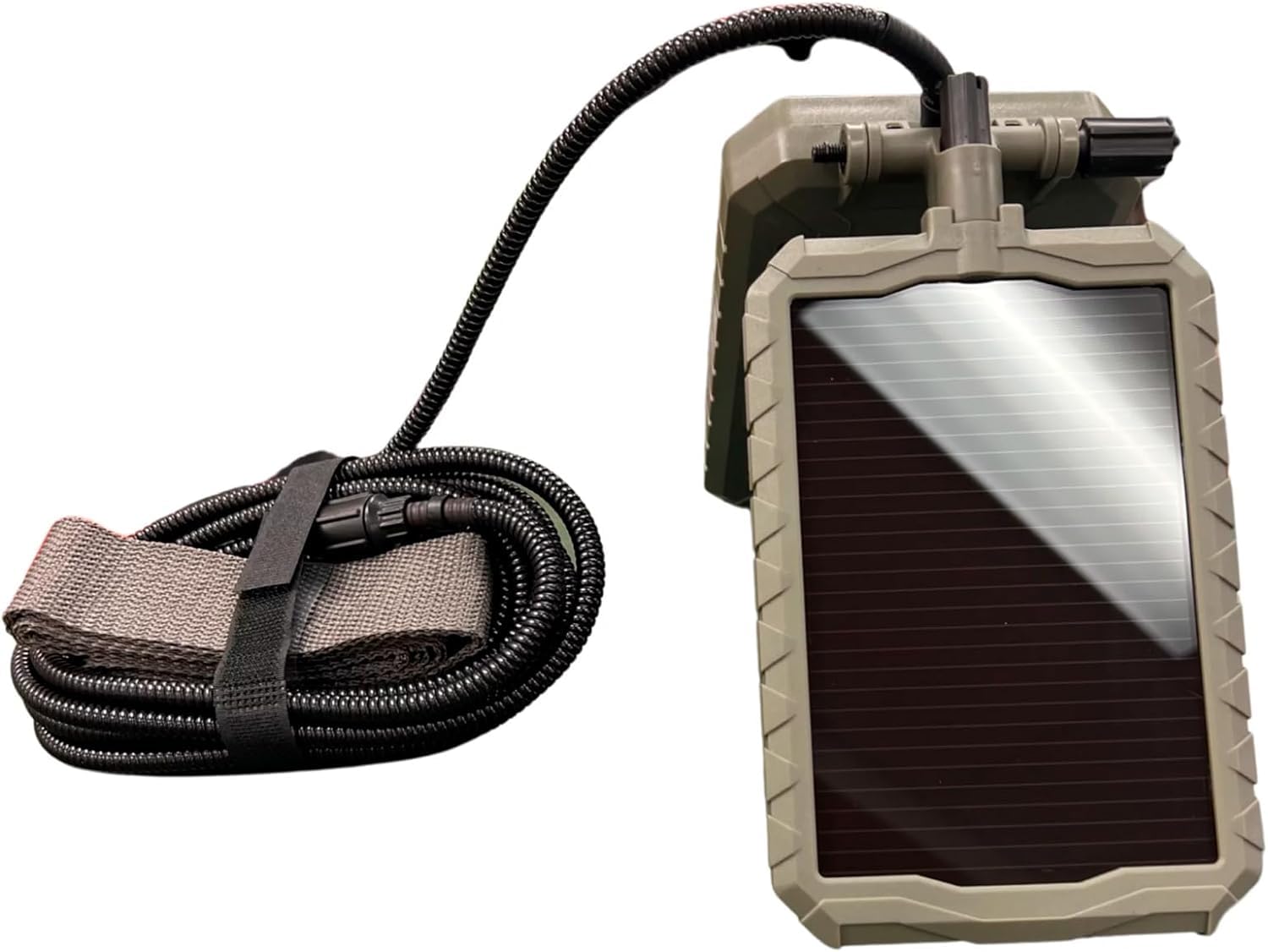 Stealth Cam Durable Sol-Pak Solar Battery 2-Pack | 12V Solar Power Panel, Rechargeable Battery & 10ft Insulated Cable | Compatible with All Wireless/Cellular Trail Cameras