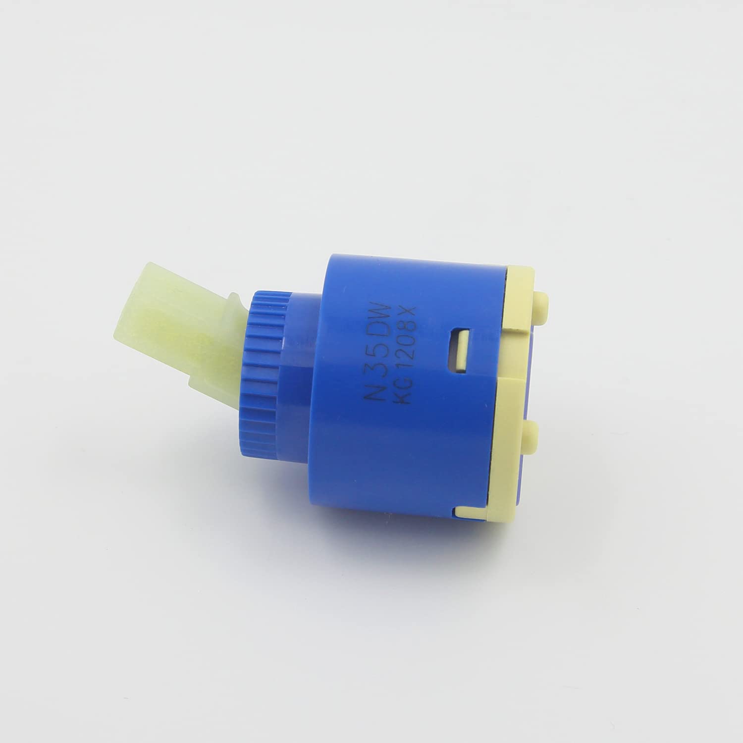 Kolidaer 35mm Faucet Cartridge Replacement, 35mm Diameter, for Single Handle Kitchen/Basin/Shower Faucets, Ceramic Valve, N35DW, CUPC Certified