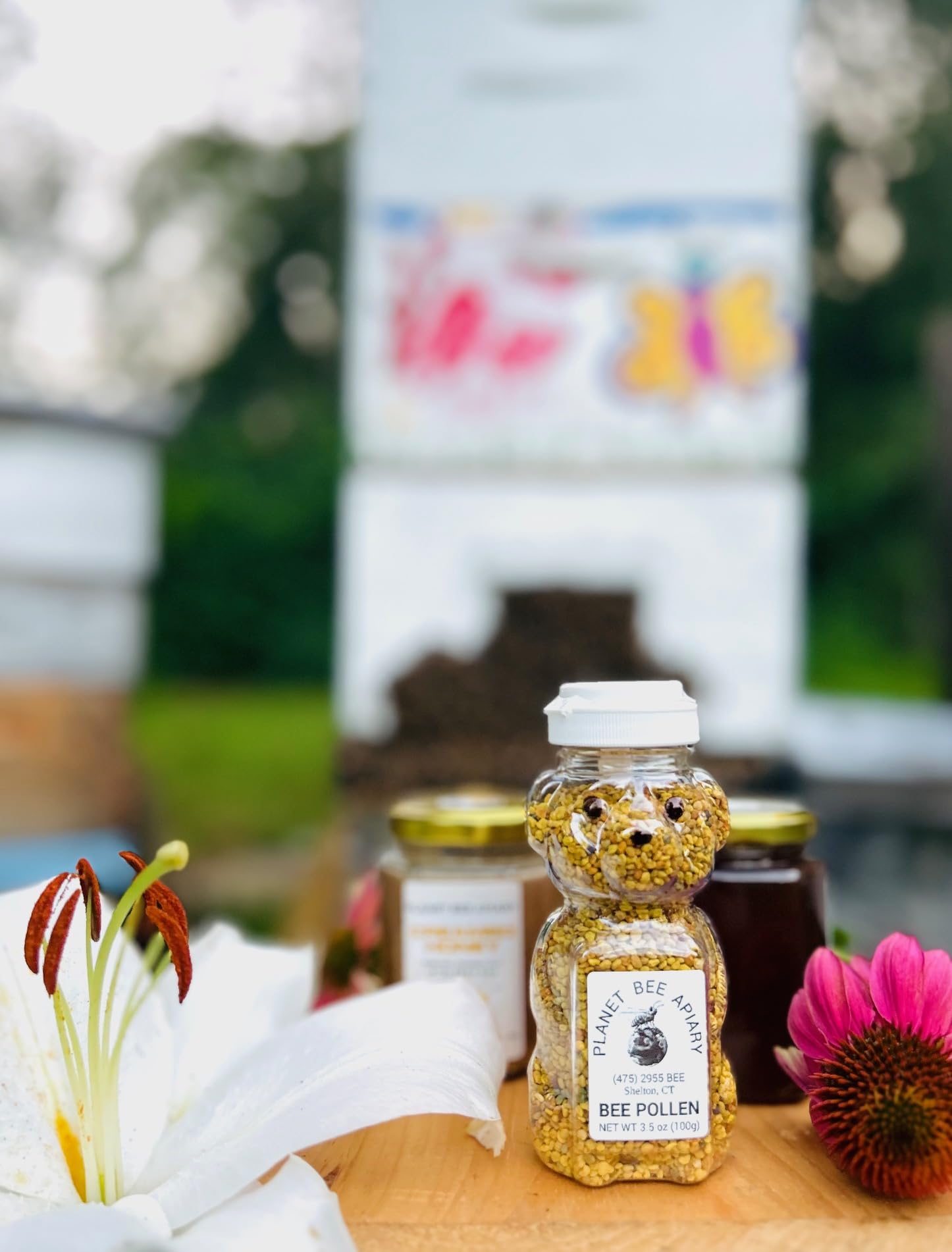 Bee Pollen Granules, 100% Raw, Superfood Packed with Proteins, Vitamins & Minerals. Source of Vitamin B, Amino Acids, & Antioxidants. Keto, Paleo Friendly, Gluten Free.