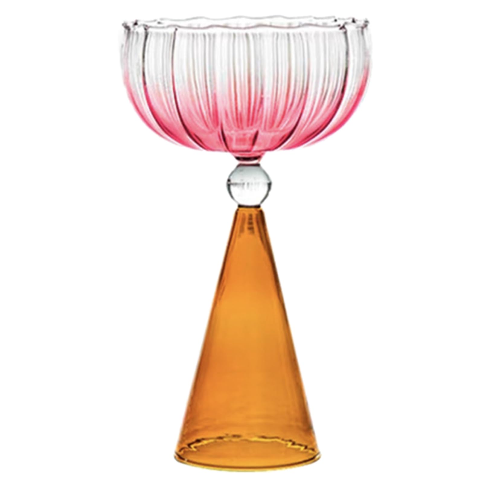 JONbinbkl Elegant Wine Cups Colorful Cocktail Cups Kitchen Drinkware Unique Glass Cup Suitable For Gifting And Home Decorations