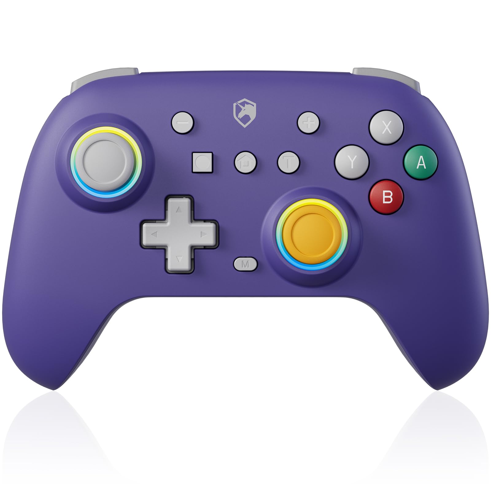ECHTPower Wireless Switch Controller, Switch pro Controller for Nintendo Switch/Lite/OLED Controller, Gaming Controller with Hall Effect Joysticks, Wake-up, Programmable, 6 Axis Gyro, Turbo
