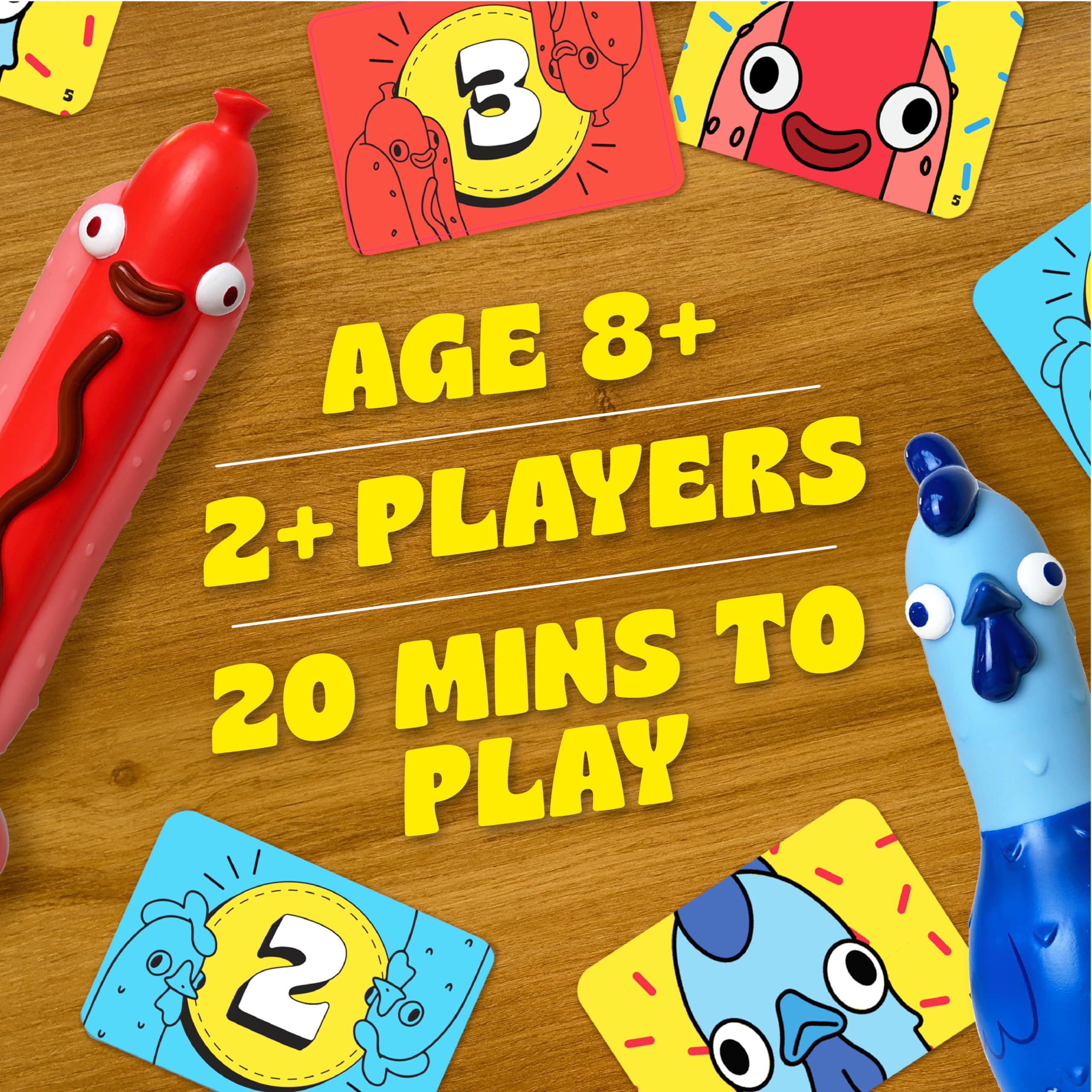 Big Potato Chicken vs Hotdog: Ultimate Easter Basket Essentials for Spring Break | Flipping-Fun Party Game for Families & Game Nights | Bonus Content Included!