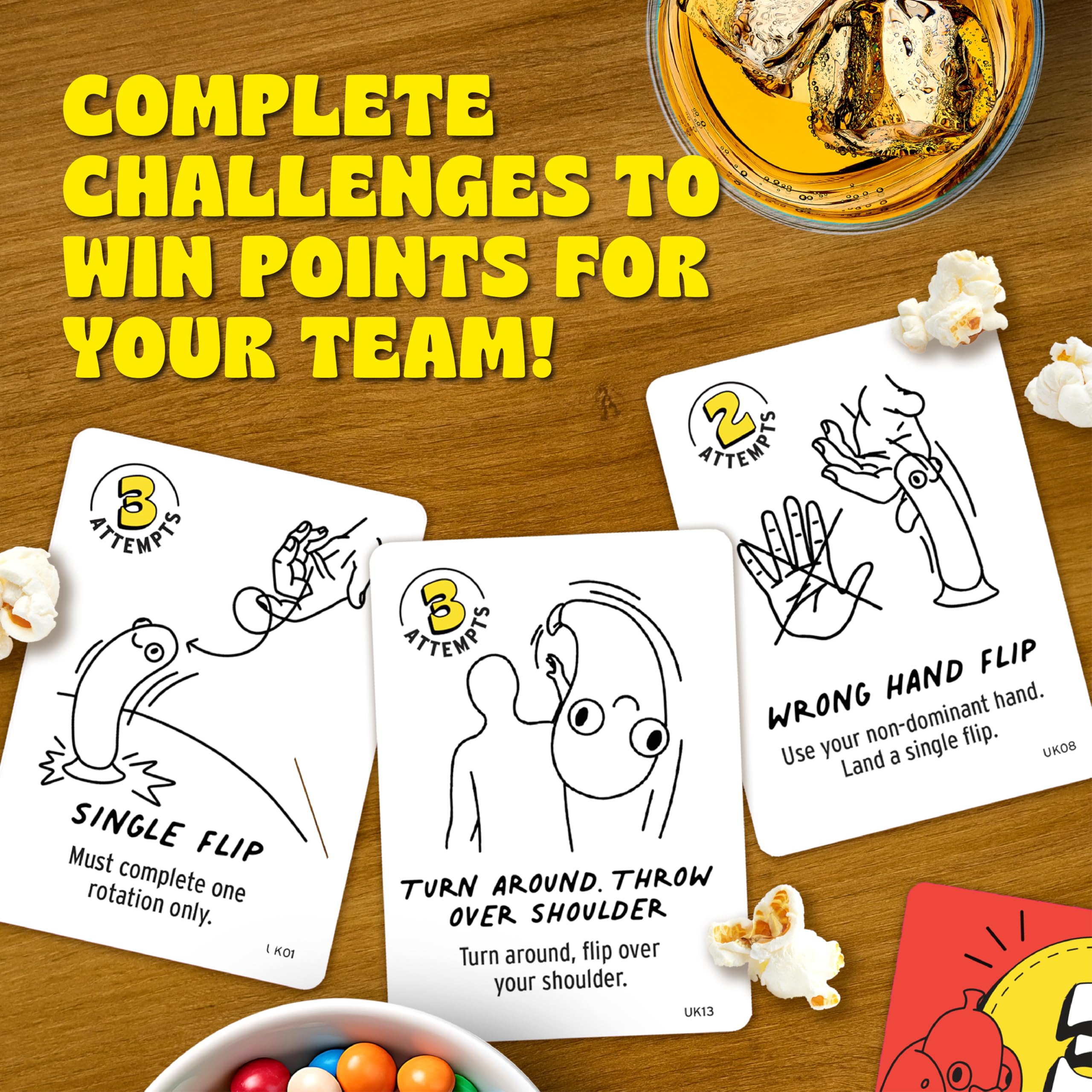 Big Potato Chicken vs Hotdog: Ultimate Easter Basket Essentials for Spring Break | Flipping-Fun Party Game for Families & Game Nights | Bonus Content Included!