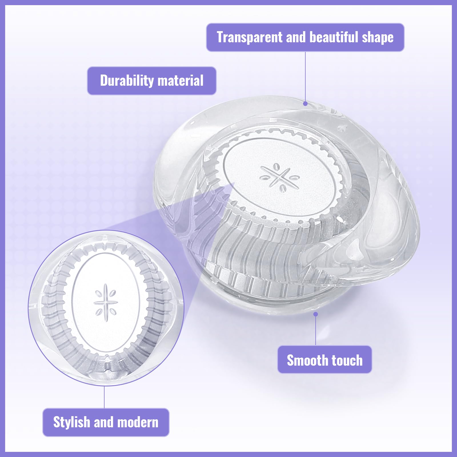Liberflow Shower Knob Replacement for Sb-170, Shower Faucet Handle Compatible with Valley Single Handle Kitchen, Lavatory, Tub, Bathtub Faucets, Clear Acrylic Handle Replacement