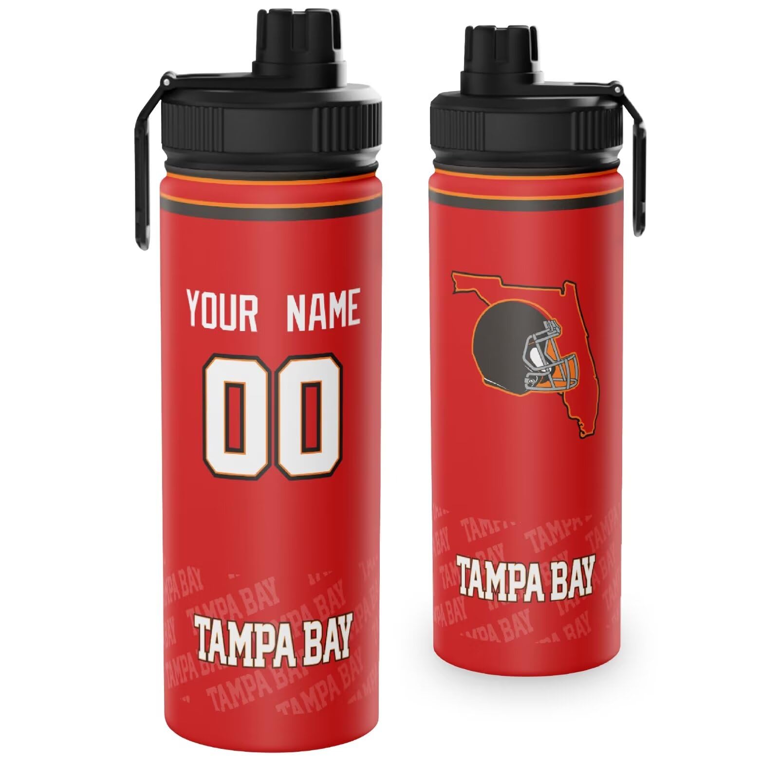 ANTKING Tampa Tumbler Travel Mug Coffee Cup Custom Name Number for Men Gifts Women Youth