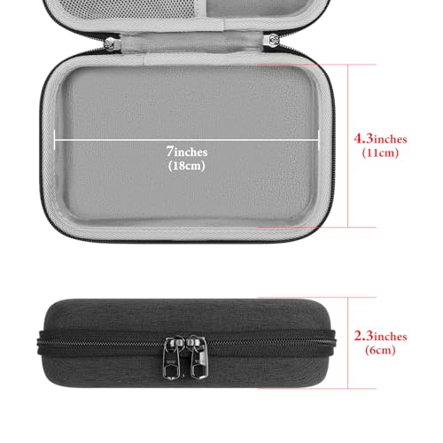 Geekria Numeric Keypad Case, Portable Number Pad Travel Case for 18-23 Keys Mechanical Numpad, Compatible with 8BitDo Retro 18 Mechanical Numpad, EPOMAKER EK21 Number Keyboard