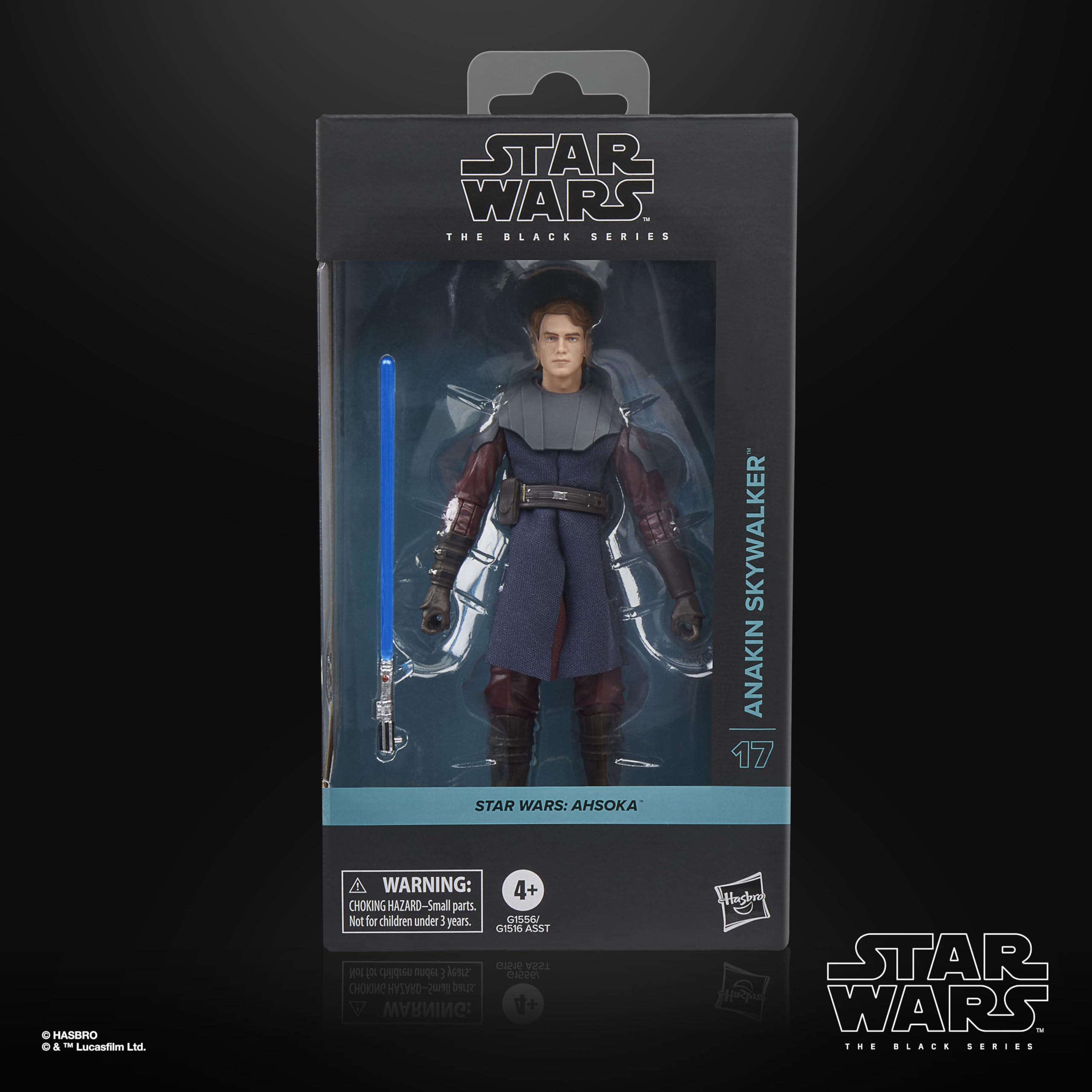 STAR WARS The Black Series Anakin Skywalker, Ahsoka Premium Collectible 6 Inch Action Figure