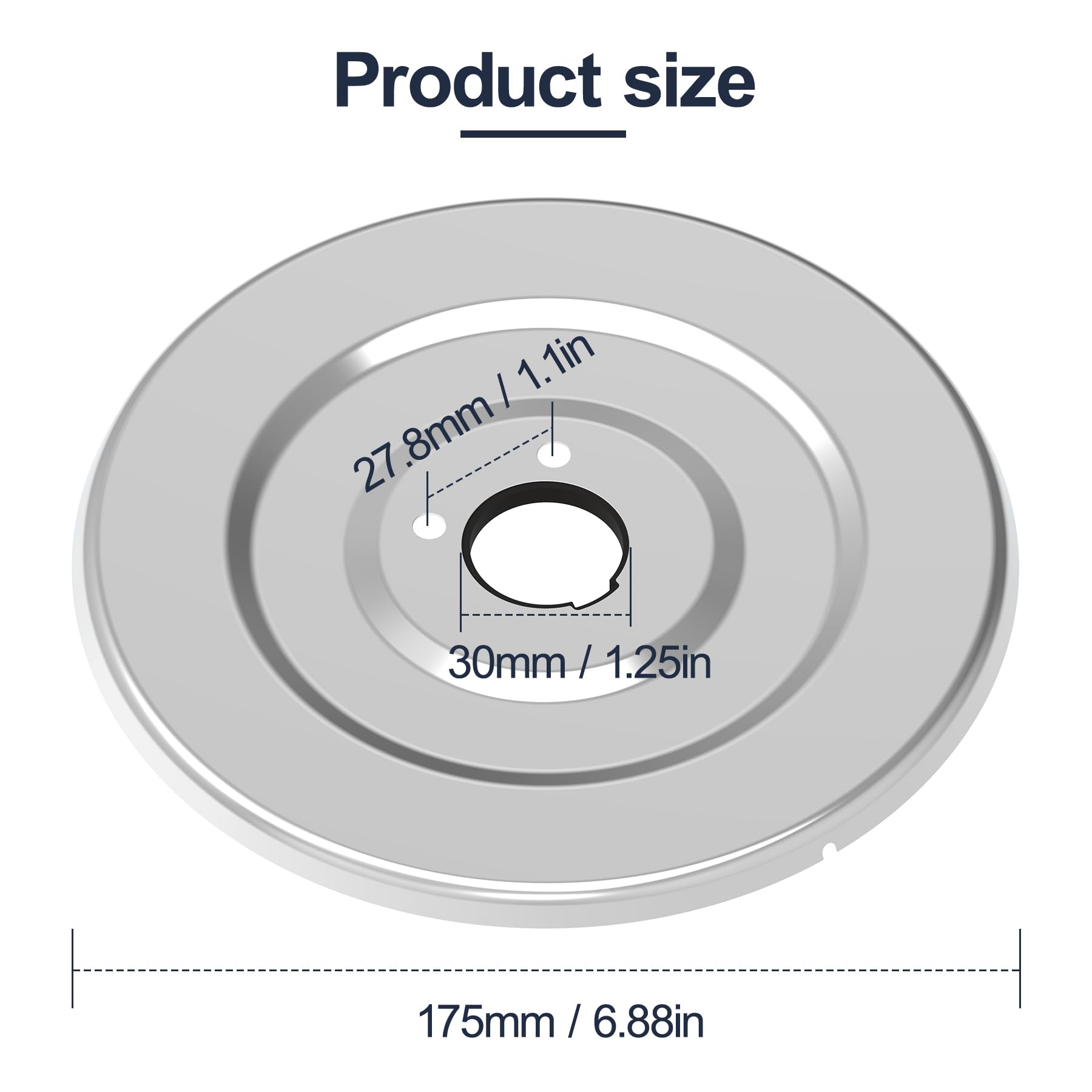 BESTONG Escutcheon Replacement for Moen 16090, for One-Handle Tub and Shower Faucets