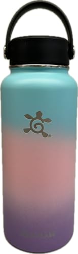Generic Galapagos Aqua-Flask Sunset 32 oz Tumbler - Less Plastic more LIfe - A Souvenir that will last forever, Large