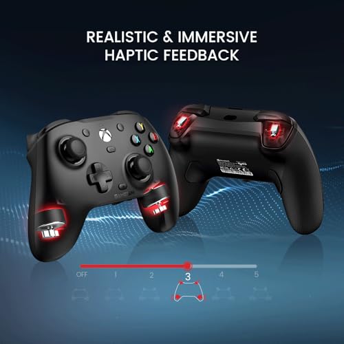 GameSir G7 HE Wired Xbox Controller, Officially Licensed Controller for Xbox Series X|S, Xbox One, Windows 10|11, PC, Video Game Controller with Hall Effect Sticks (Black)