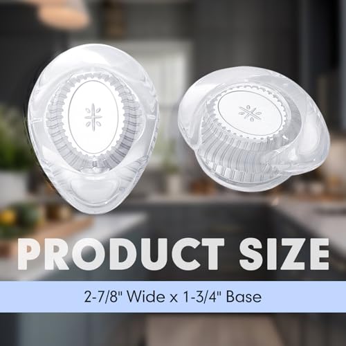 ZephyrJazz Clear Sb-170 Single Handle, for Use with Valley Kitchen, Lavatory and Tub and Shower Faucets, Acrylic, 2-7/8" W x 1-3/4" Base