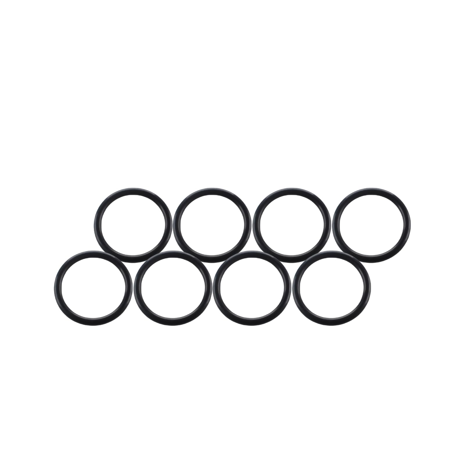 (8 Pack) O-Ring Fits Plunger O-Rings for T&S Brass 010389-45 Plunger Rubber O-Ring for 3-Tier Sink Wastewater Drain Valve Twist Rubber Stopper Oring