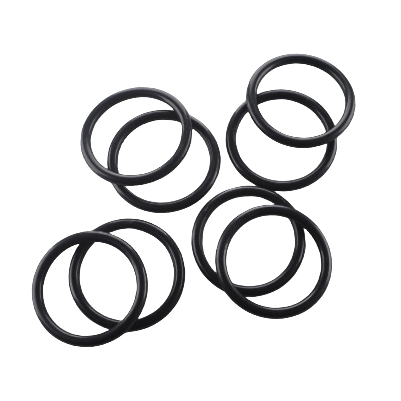 (8 Pack) O-Ring Fits Plunger O-Rings for T&S Brass 010389-45 Plunger Rubber O-Ring for 3-Tier Sink Wastewater Drain Valve Twist Rubber Stopper Oring