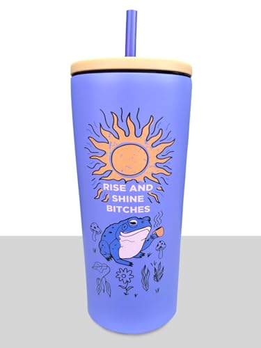 Groovy Things co Rise and Shine Bitches 24 oz Tumbler