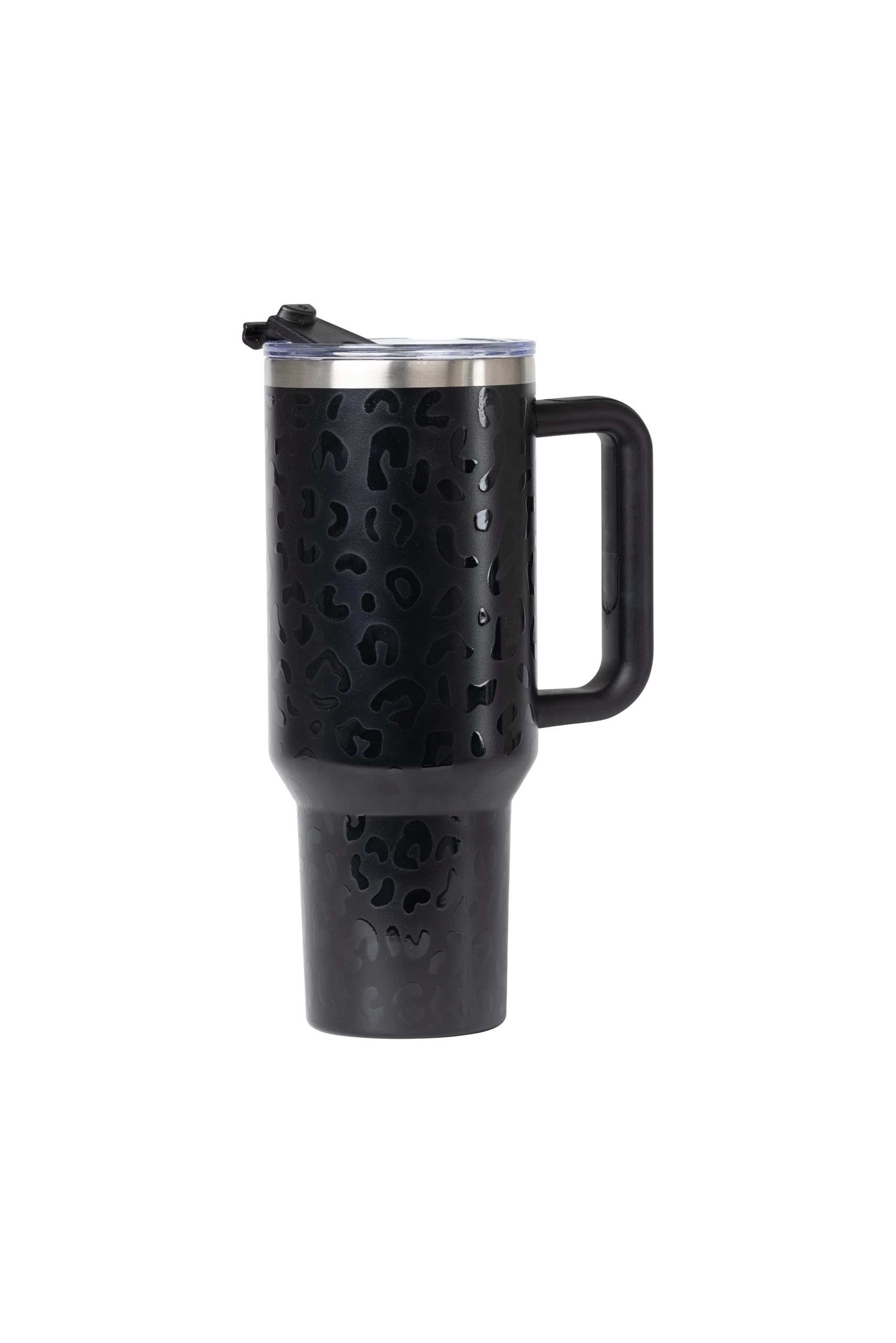 Sip+Sea Cayman 40 oz Stainless Steel Tumbler with Handle, Lid, and Straw | Double Wall Vacuum Insulated