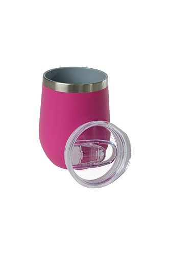 Sip+Sea Antiqua 12 oz Stainless Steel Ceramic Lined Wine Tumbler with Lid | Stemless | Double Wall Vacuum Insulated