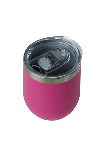 Sip+Sea Antiqua 12 oz Stainless Steel Ceramic Lined Wine Tumbler with Lid | Stemless | Double Wall Vacuum Insulated