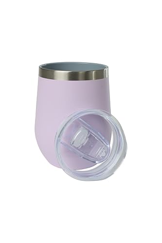 Sip+Sea Antiqua 12 oz Stainless Steel Ceramic Lined Wine Tumbler with Lid | Stemless | Double Wall Vacuum Insulated