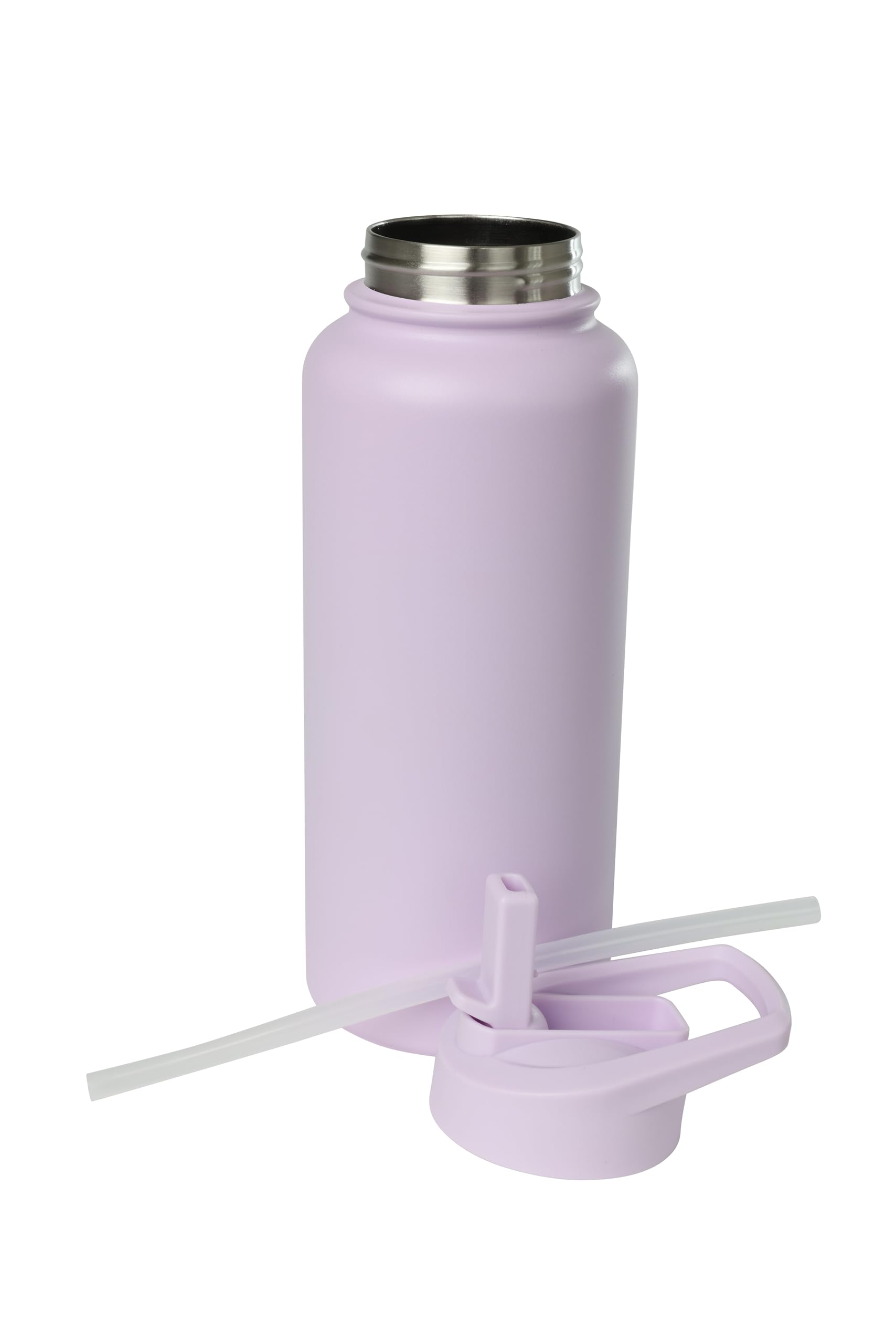 Sip+Sea St. Kitts 32 oz Stainless Steel Water Bottle with Straw Lid|Double Wall Vacuum Insulated