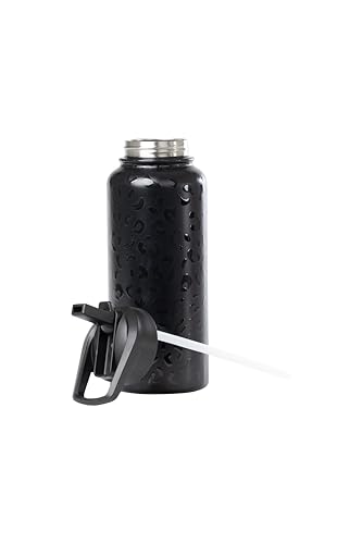 Sip+Sea St. Kitts 32 oz Stainless Steel Water Bottle with Straw Lid|Double Wall Vacuum Insulated