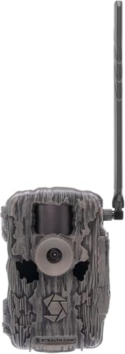 Stealth Cam Fusion MAX Dual Sim 36MP Photo & 1080P HD Video, 0.35 Sec Trigger Speed, App-Controlled Hunting Cellular Trail Camera, AT&T & Verizon, Solar Panel & Microfiber Cleaning Cloth