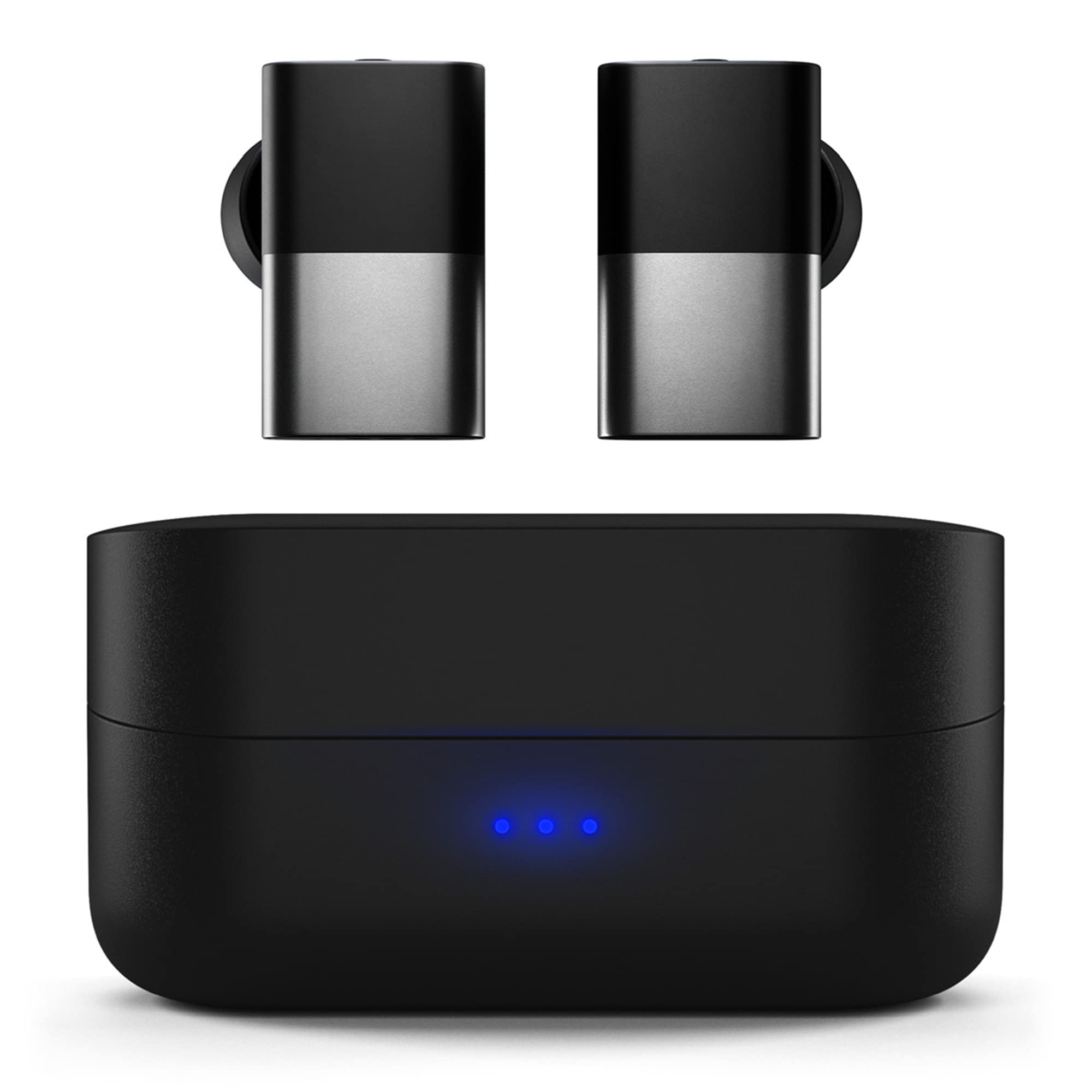 Status Audio Between Pro True Wireless Earbuds - Small Charging Case - 4 Microphones - Hybrid Triple Driver - 12 + 36 Hour Battery - Bluetooth 5.2 - Noise-Isolating Fit ( Renewed) (Renewed)