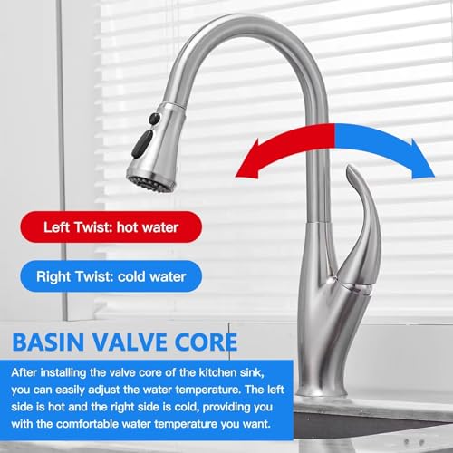 Upgraded RP50587 Cartridge Valve Replacement for DST Single Handle Kitchen and Lavatory Faucets Repair Parts Universal Delta Faucet Diamond Seal Technology Single Handle Valve Cartridge