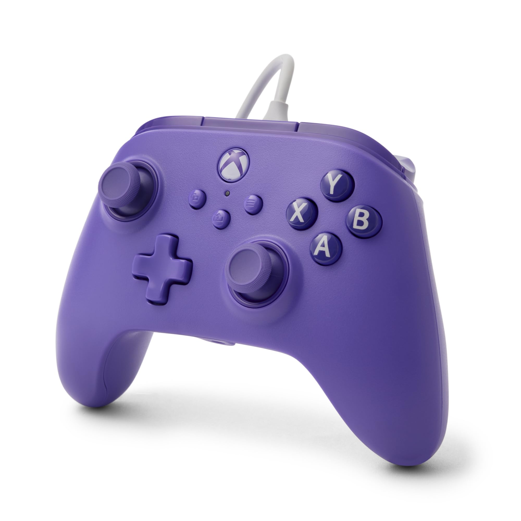 PowerA Wired Controller for Xbox Series X|S - Violet, gamepad, video game/gaming controller, works with Xbox One, Officially Licensed