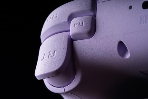 8BitDo Ultimate 2C Wireless Controller for Windows PC and Android, with 1000 Hz Polling Rate, Hall Effect Joysticks and Triggers, and Remappable L4/R4 Bumpers (Purple)