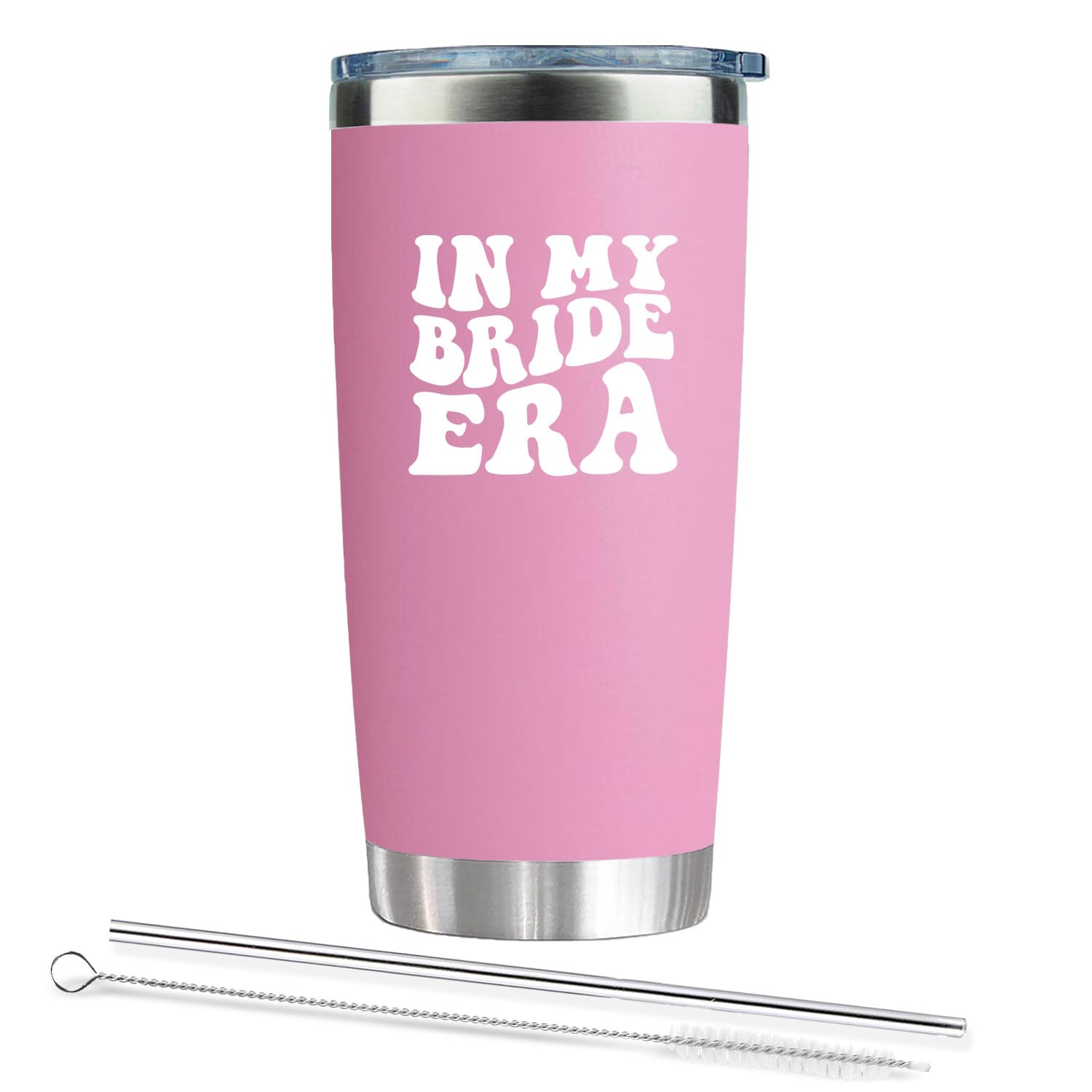 Engagement Gift For Her, Women, Friends - Bridal Gifts For Bride - Funny Newly Engaged Gifts Ideas For Singer Merch Fans Mug - In My Bride Era Tumbler 20 Oz - Engagement Present Cup For Bride To Be