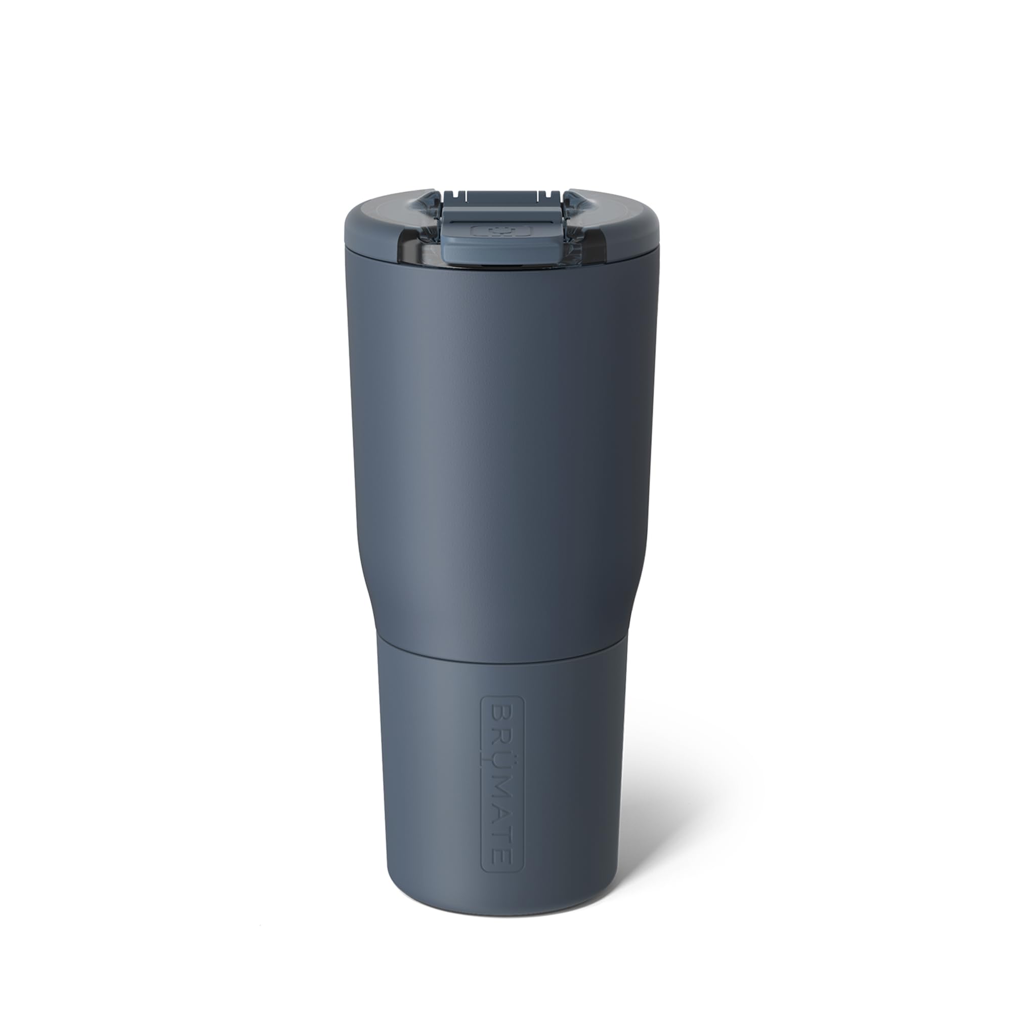 BrüMate Nav 25oz 100% Leak Proof Insulated Travel Tumbler with Magnetic BevLock™ Lid - Double Wall Cup-Holder Friendly Stainless Steel Mug (Nightfall Blue)