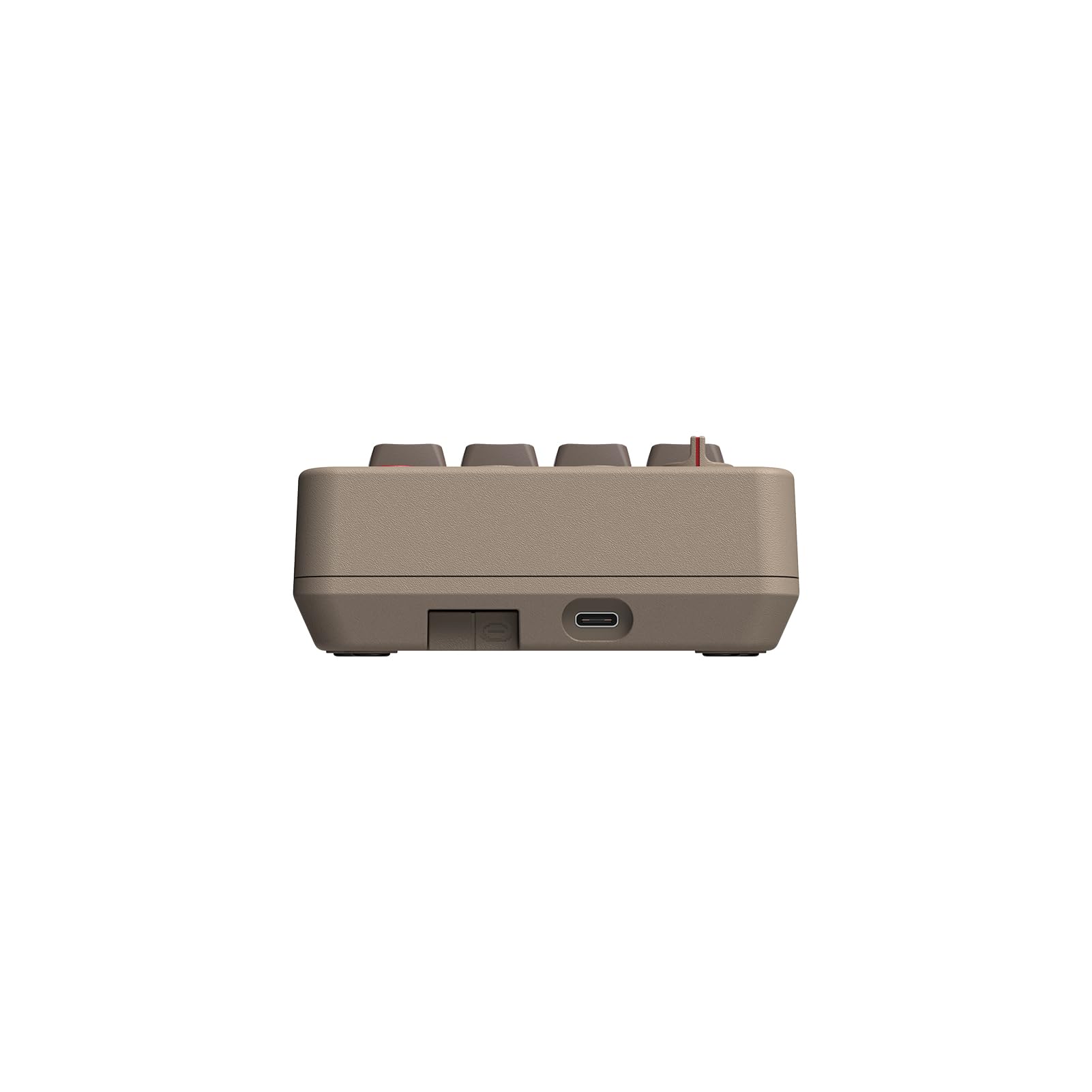 8Bitdo 18 Key Retro Mechanical Numpad, Supports PC & Standard Calculator Mode, Hot-swappable, PC Calculator Shortcut Button, Bluetooth/2.4G/Wired for Windows and Android - C64 Edition