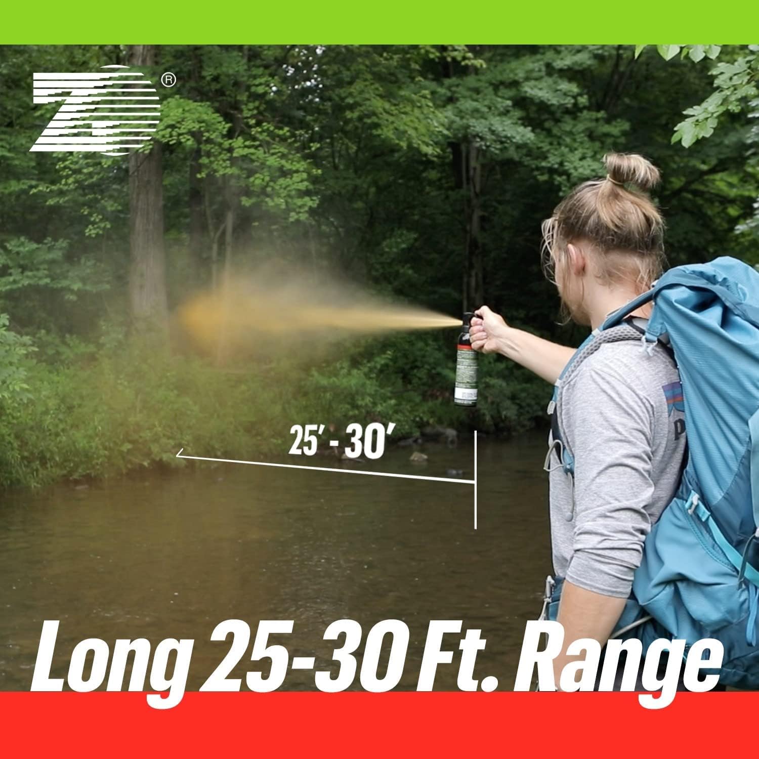 VEXOR® Outdoorsman 9.2 oz. Pepper Spray 25-Foot Range for Ultimate Protection from Zarc™, 2-Pack