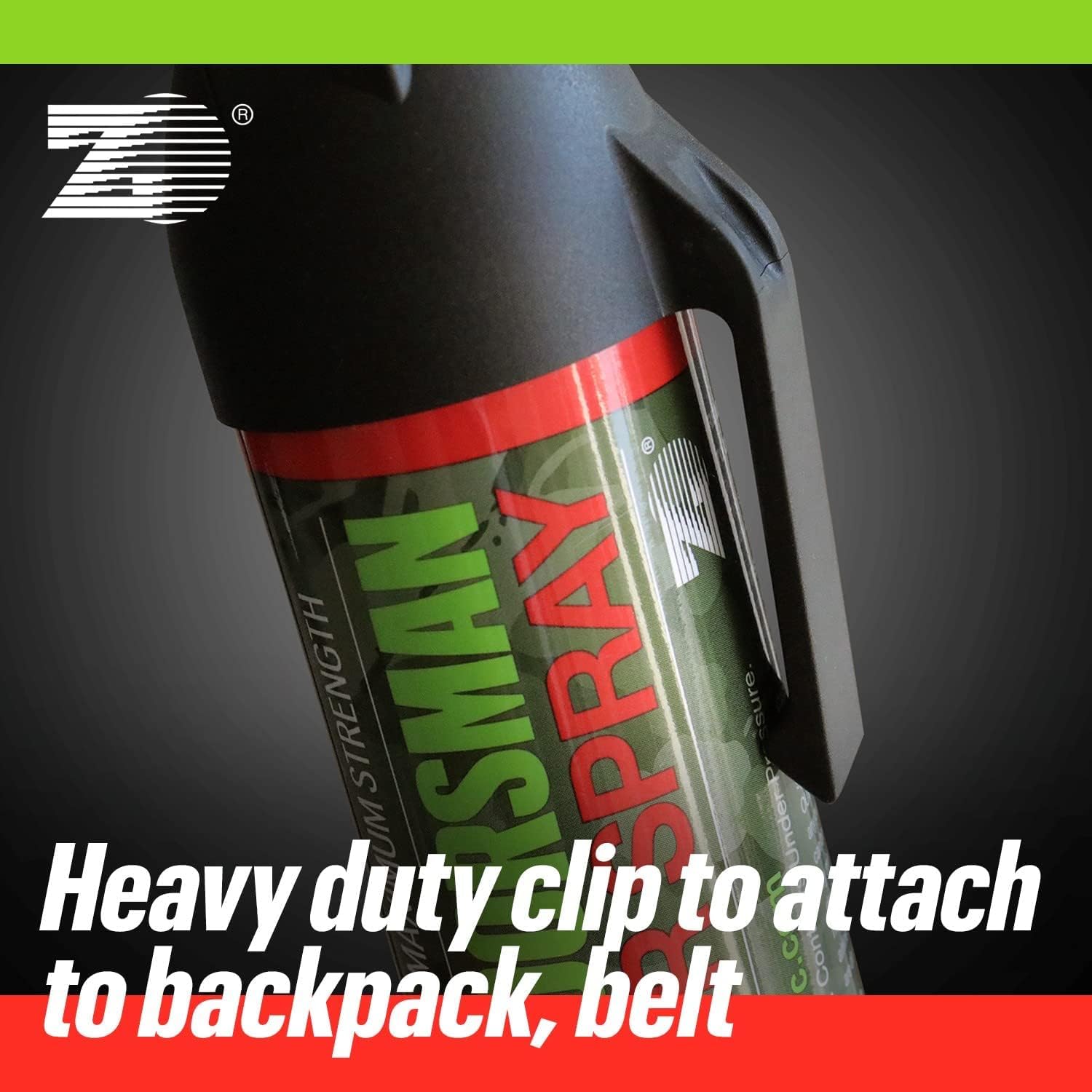 VEXOR® Outdoorsman 9.2 oz. Pepper Spray 25-Foot Range for Ultimate Protection from Zarc™, 2-Pack