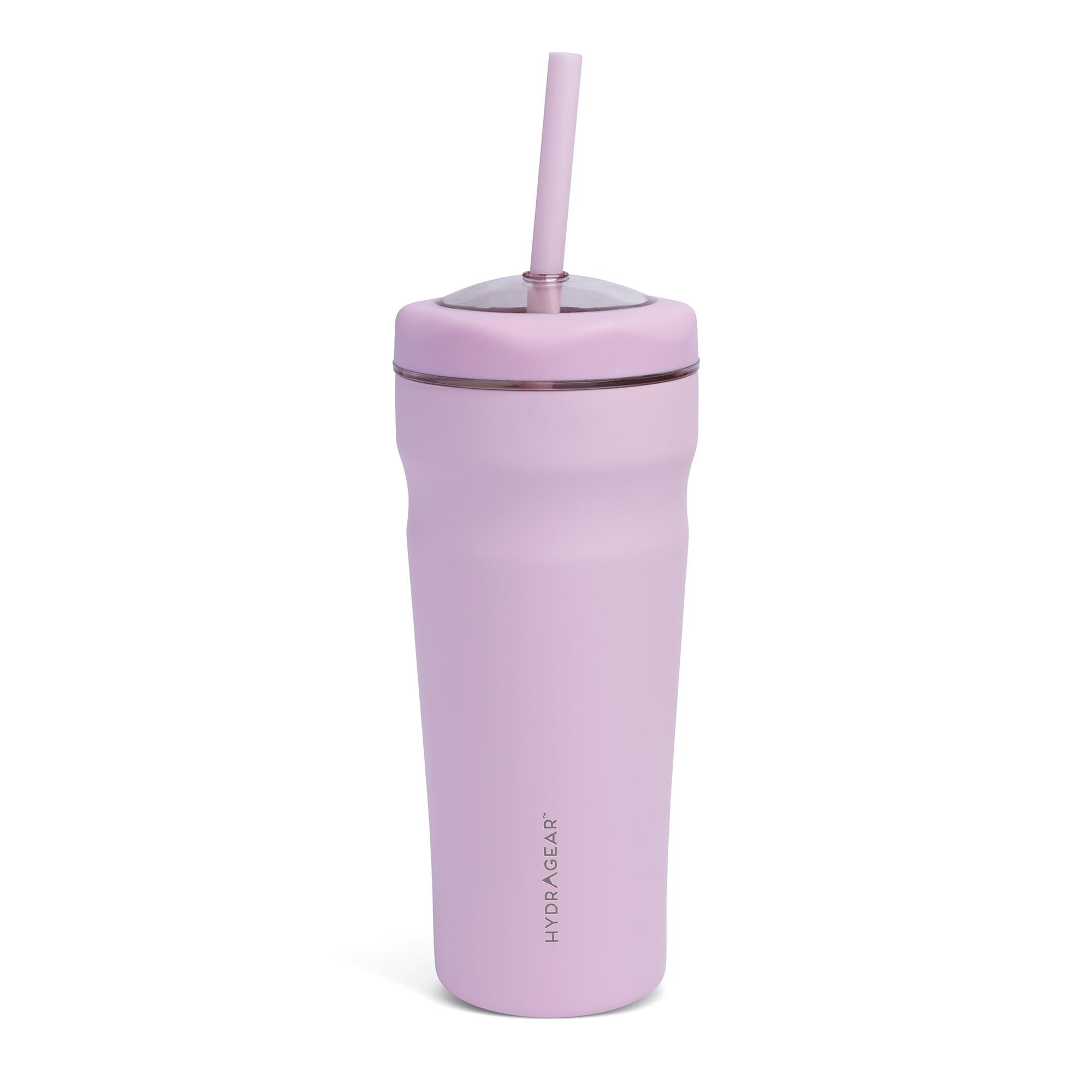 Hydragear Breaker Stainless Steel Tumbler with Tritan Lid and Reusable Straw - 24 Oz - Pink Salt