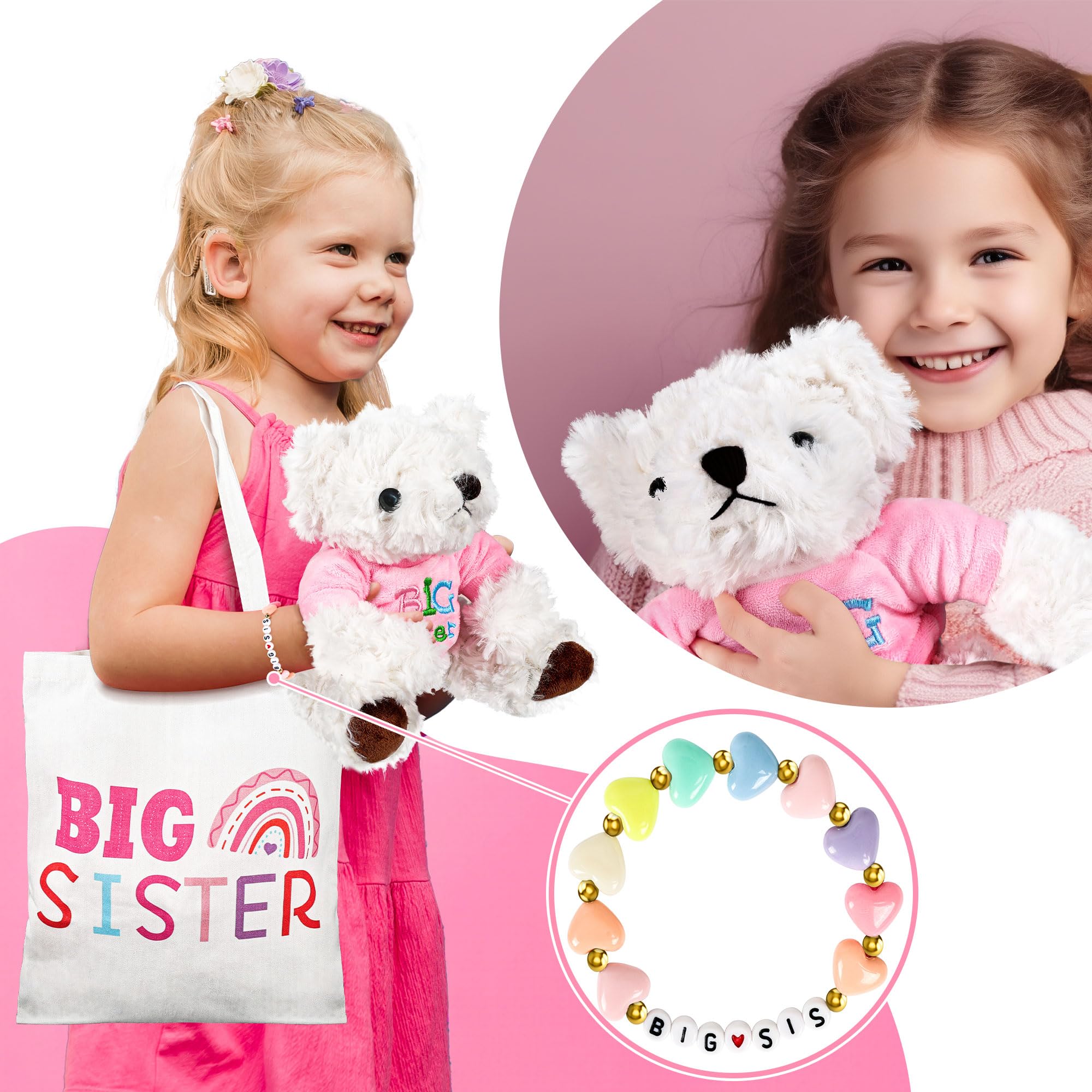 POMINEL Big Sister Gift, New Promoted to Big Sister Gifts for Girls
