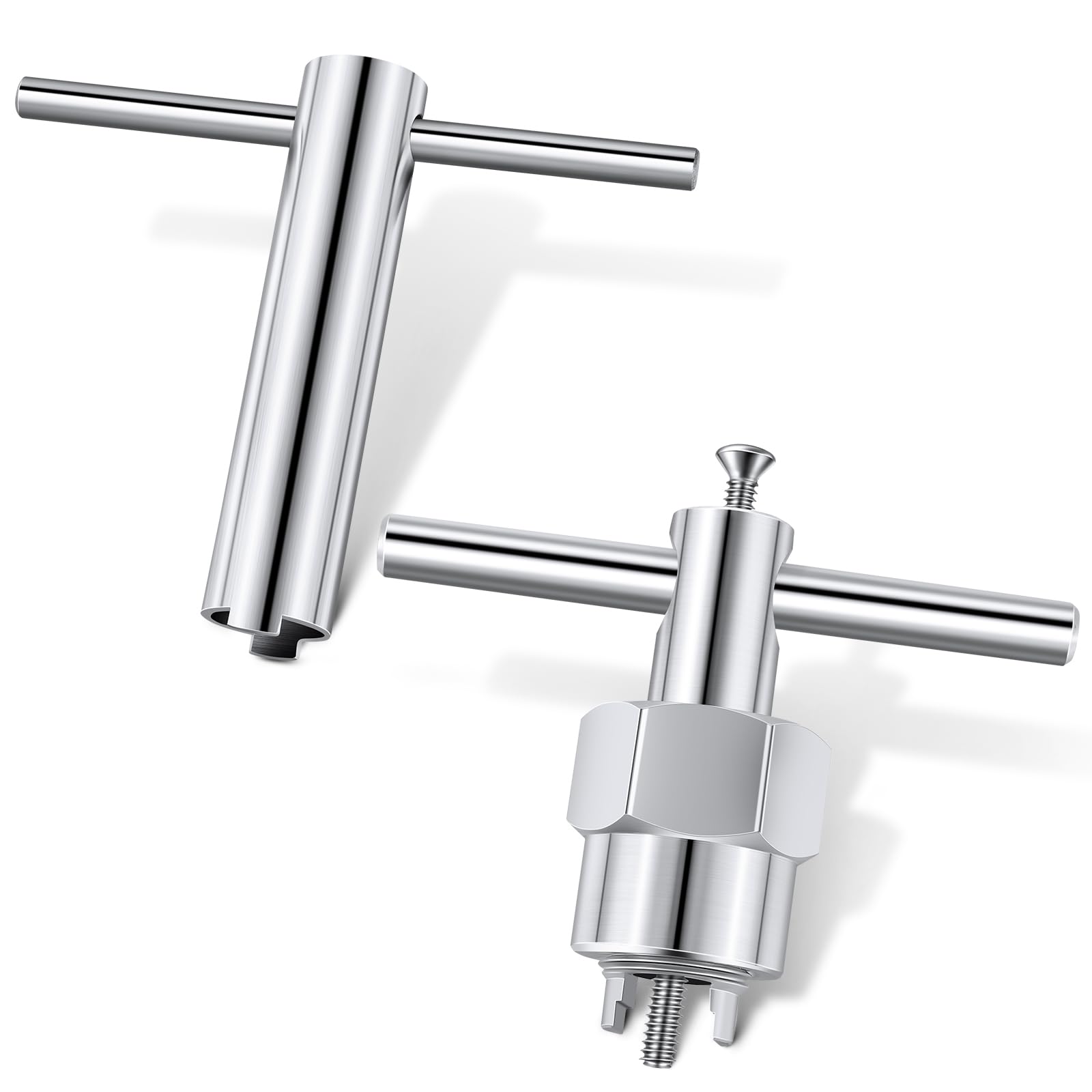 Feekoon 2 Pack Replacement for 104421 14272 Cartridge Retainer Removal Tool, Compatible with Moen 1222 1224 1225, Faucet Cartridge Replacement Puller for Bathtub Shower Valve Parts